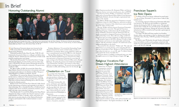 Dr. Brian Tullius ’03 MA ’04 | Franciscan Magazine